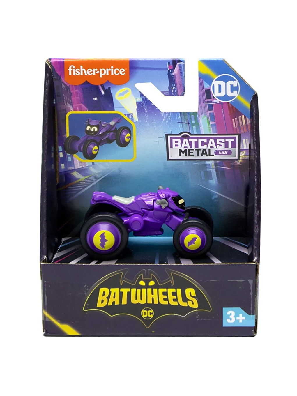 FISHER PRICE Fisher-Price Batwheels Bam Batmobile HML12-HXK50 ...