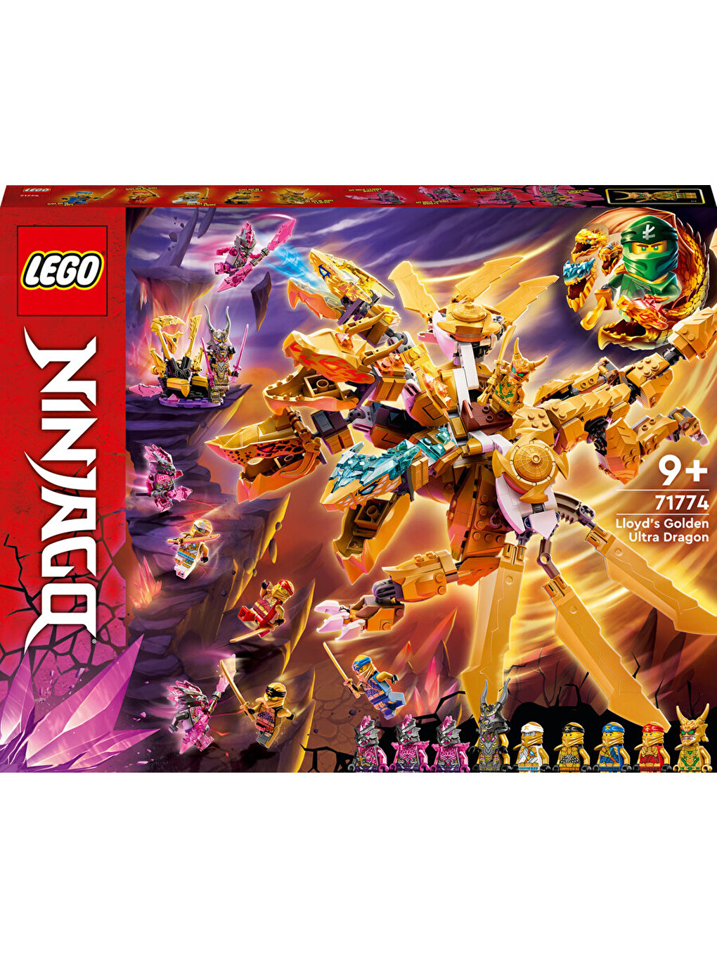 Lego NINJAGO Lloyd'un Altın Ultra Ejderhası 71774 - S000334008-10231 | LCW