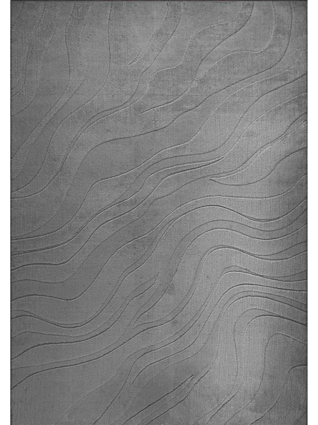 Dinarsu Gri ALAÇATI PÜSKÜLLÜ PARÇA HALI 150X230 LOREY GRİ GRI ...