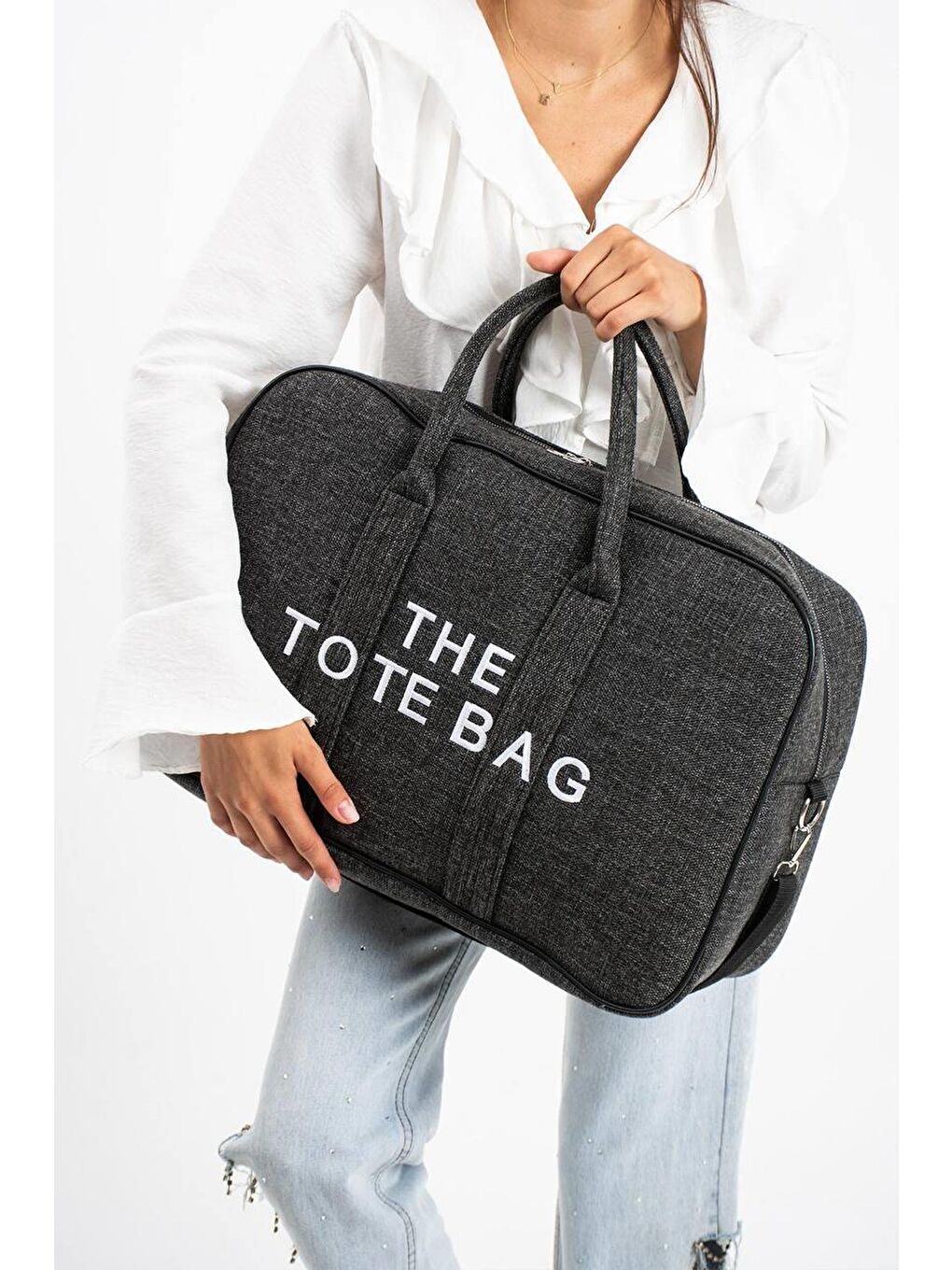 Bi·panya Siyah Urban Classic Tote Kadın Omuz Çatası BP-4863O ...