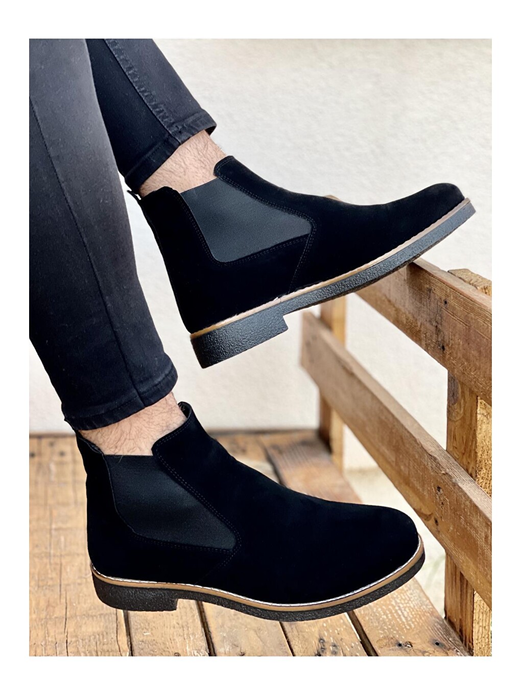 Muggo Siyah M201 Unisex Chelsea Bot - S000041142-37430 | LCW