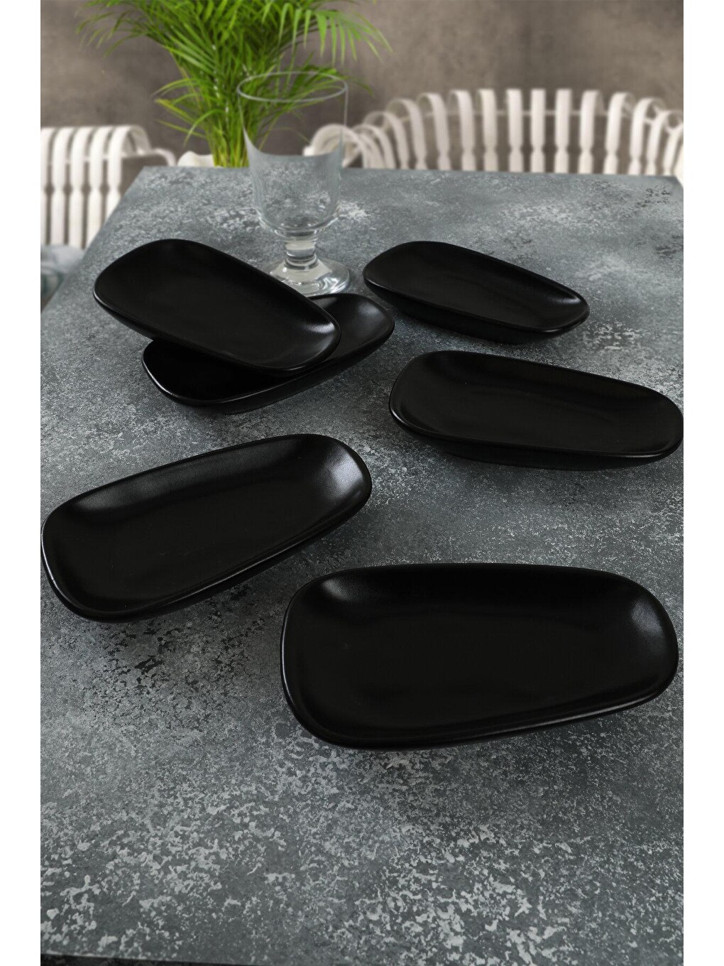 Keramika Mat Siyah Tetra Çerezlik 15 Cm 6 Adet - S000027533-22238 | LCW