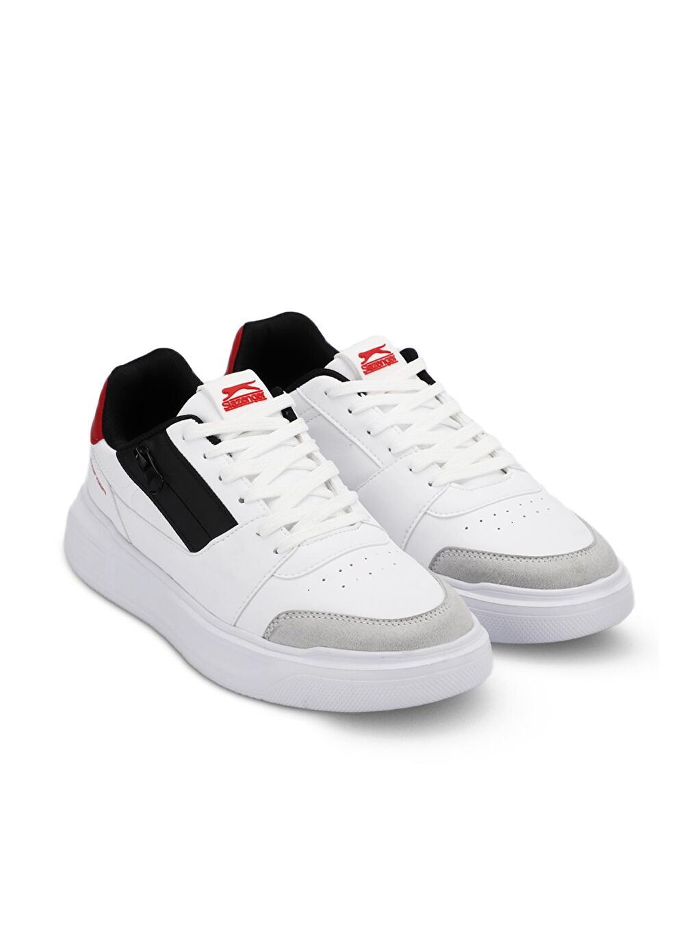 SLAZENGER LABEL KTN Sneaker Erkek Ayakkabı Beyaz / Kırmızı - S000090625 ...