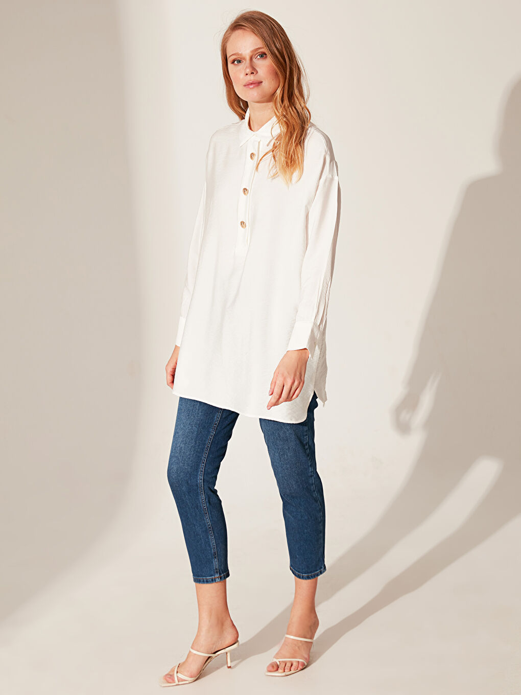 LCW Modest - LCW Modest Indigo Bilek Boy Boyfriend Jean Pantolon ...