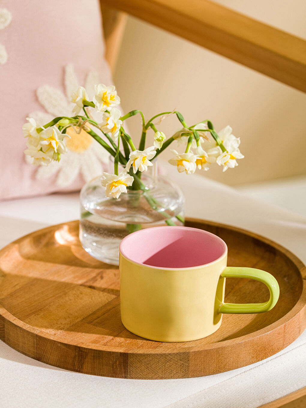 LCW HOME Farbblock Keramikbecher 300 Ml -S3AR64Z8-F9C - LC Waikiki