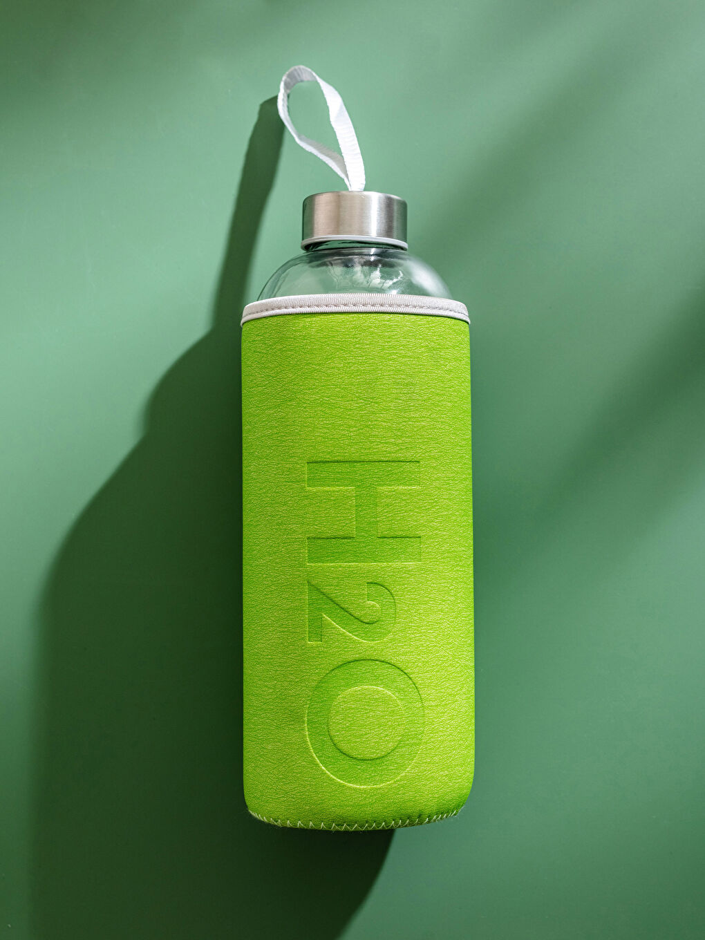 H2O Glass Covered Water Flask 1000 Ml - W2H906Z8-SR0 - LC Waikiki