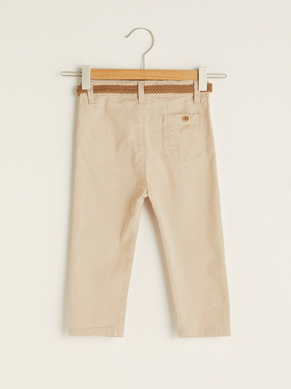LCW baby Basic Baby Boy Trousers and Belt Set of 2 -S18682Z1-L8Q - LC ...