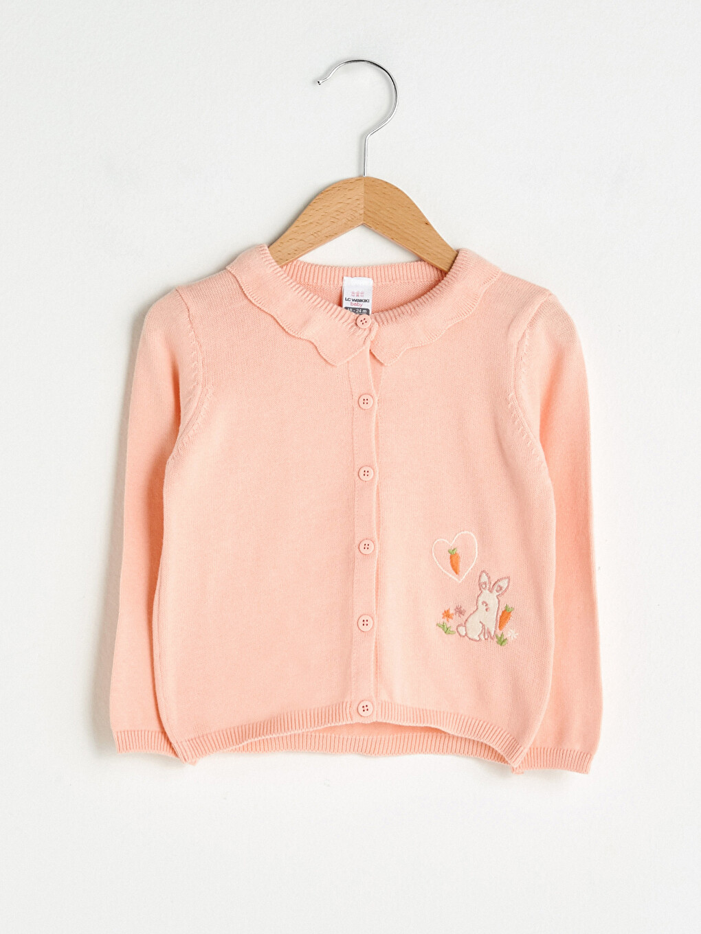 LCW baby Cardigan En Tricot Pour Bébé Fille Avec Col Claudine Manches ...