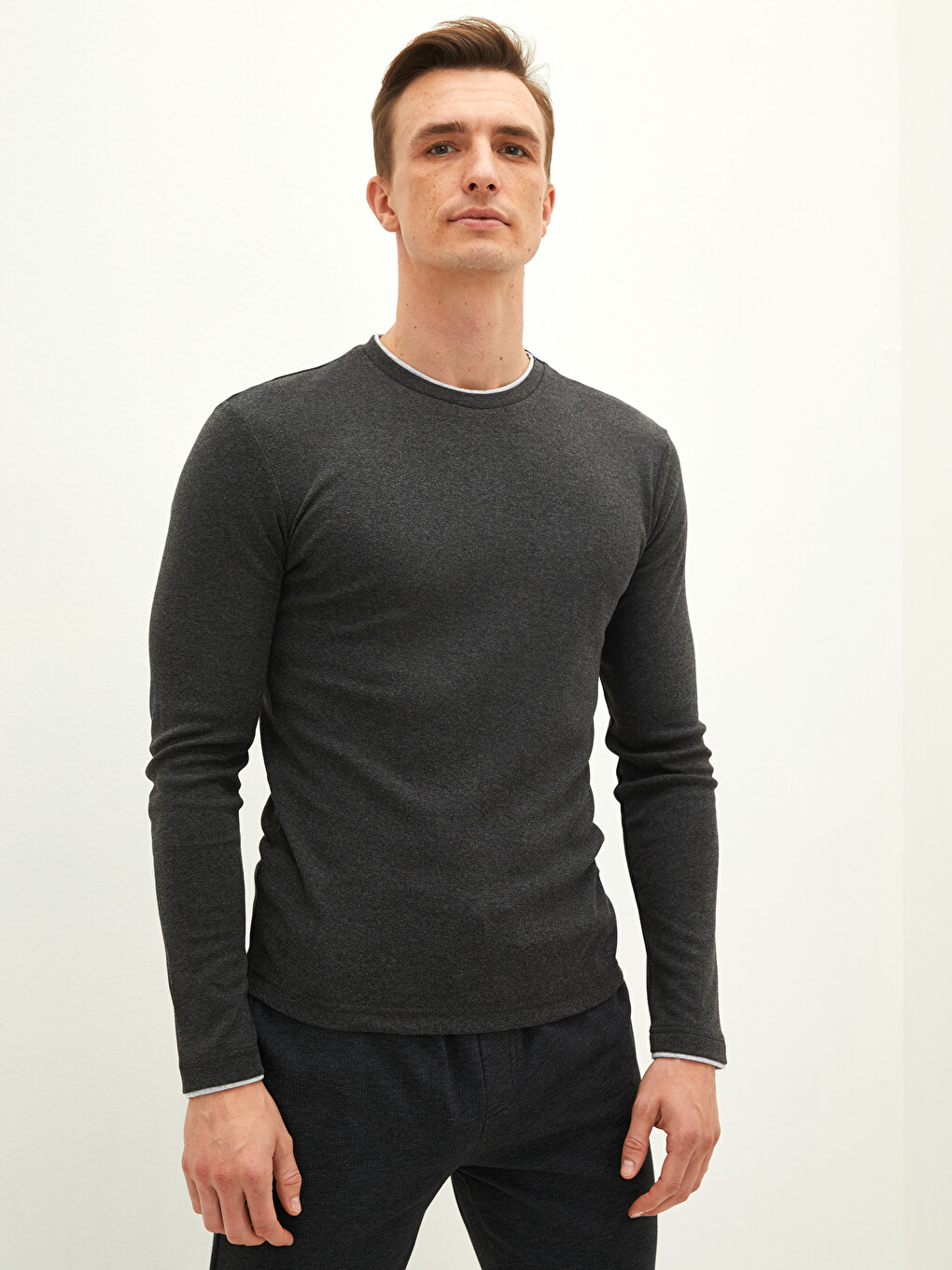 LC WAIKIKI Standard Mold Long Sleeve Men's Undershirt - W18498Z8-L8N ...