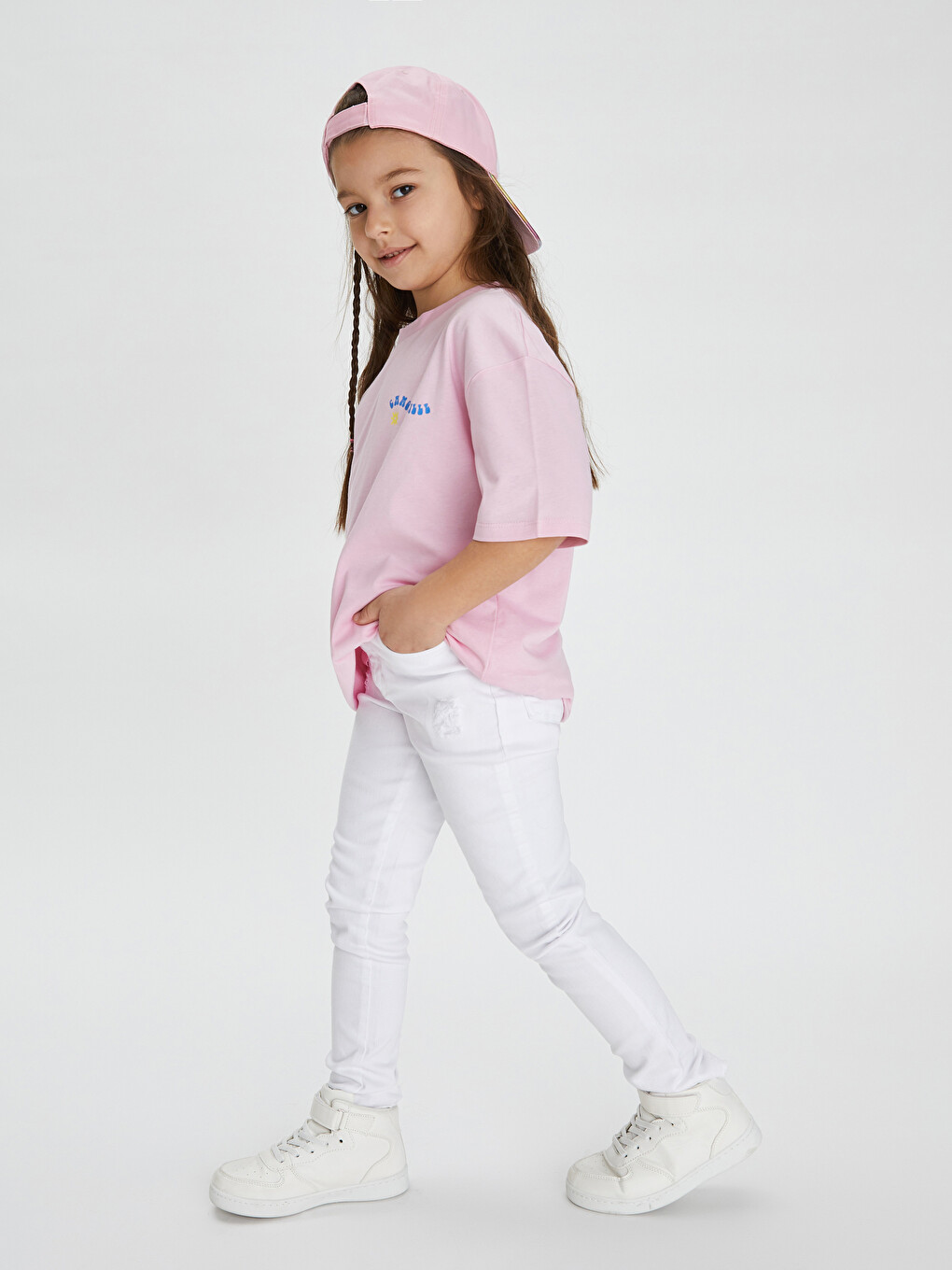 LCW Kids Uske Keper Pantalone za Devojčice - S23259Z4-R9K - LC Waikiki