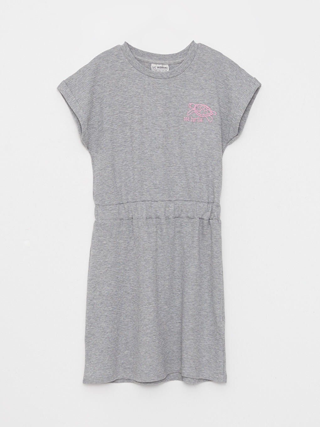 LCW Kids Crew Neck Embroidery Detailed Girl Dress - S2CH07Z4-LAL - LC ...