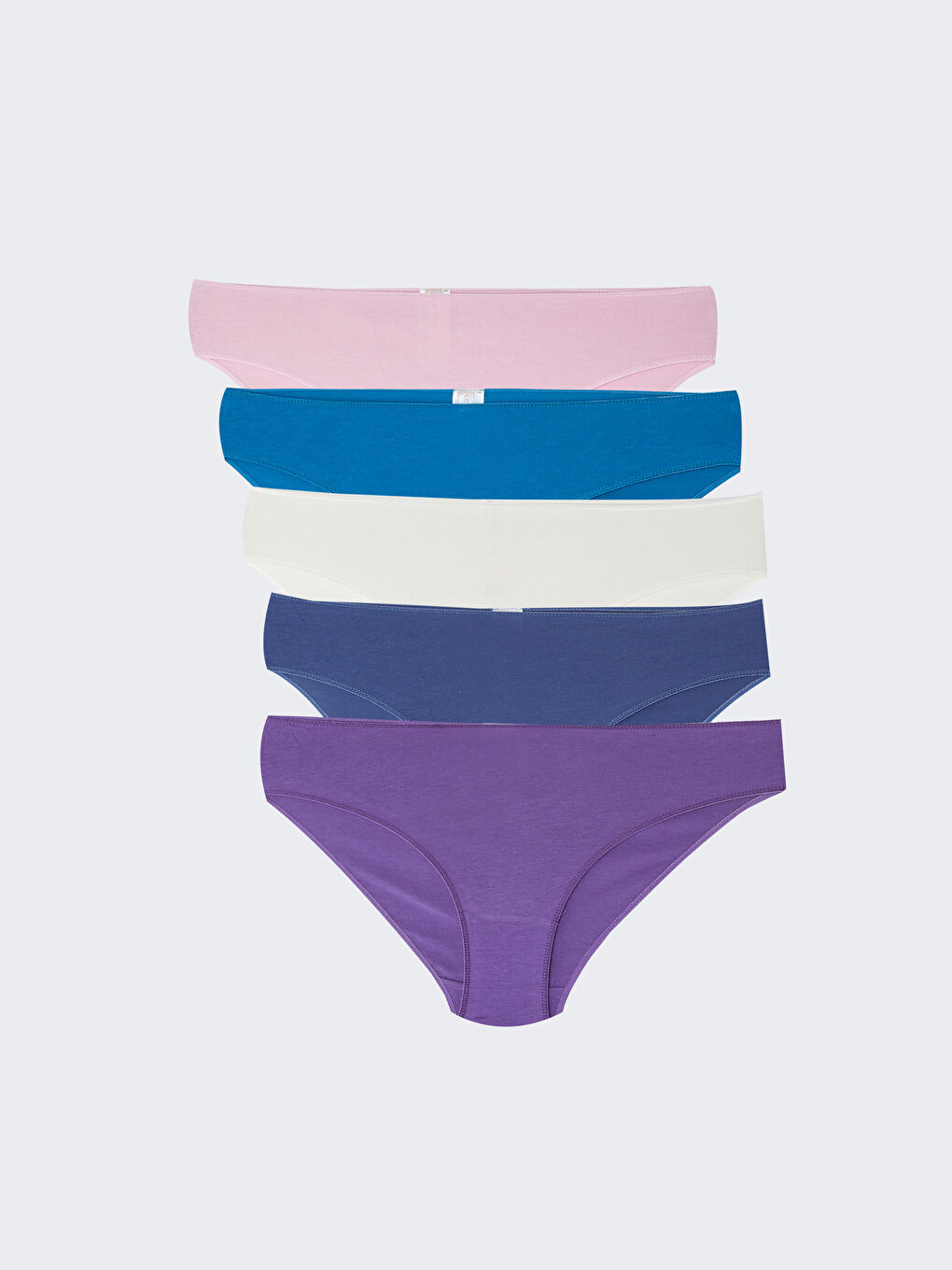 LCW DREAM Plain Bikini Knickers 5 Pack -W2BU80Z8-FX7 - LC Waikiki