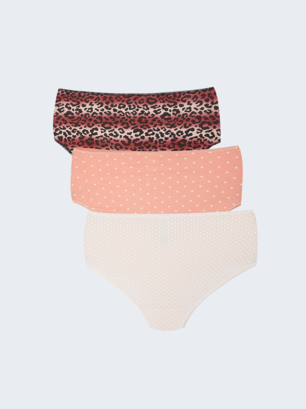 LCW DREAM Patterned Classic Knickers 3-Pack - W2IK22Z8-LR4 - LC Waikiki