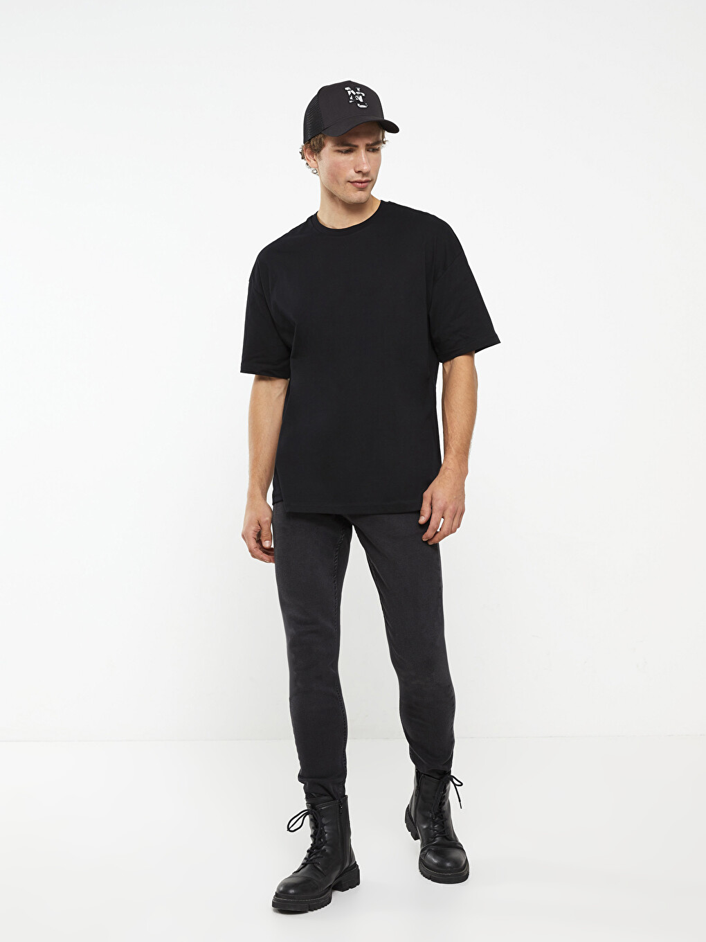 XSIDE Embroidered Men's Cap Hat - S38056Z8-HPT - LC Waikiki
