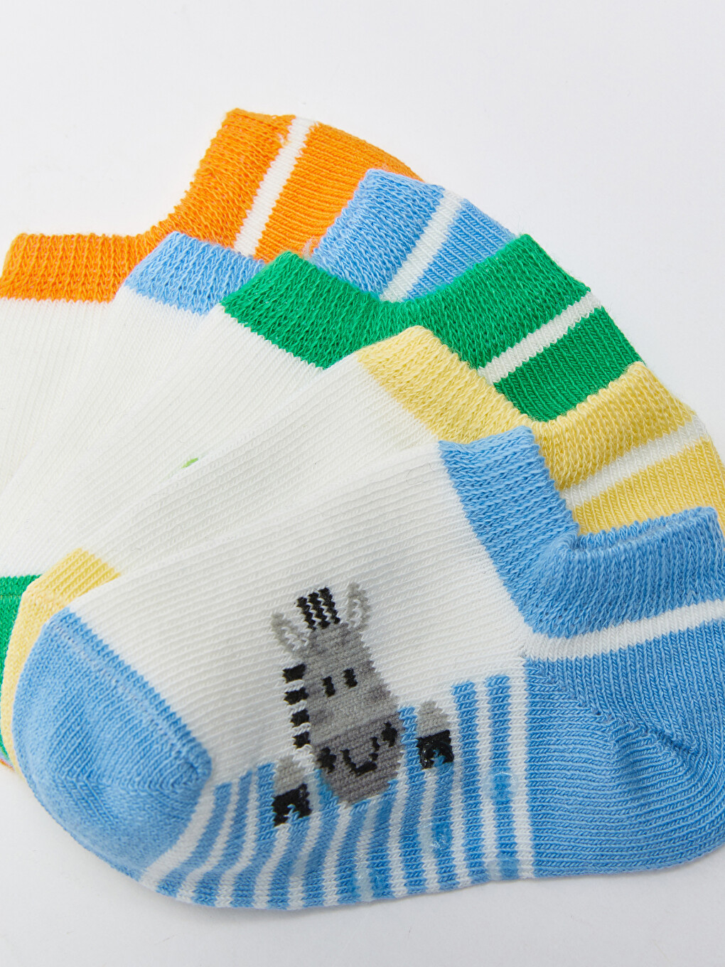LCW baby Patterned Baby Boys Trainer Socks 5 Pack - S38637Z1-DLZ - LC ...