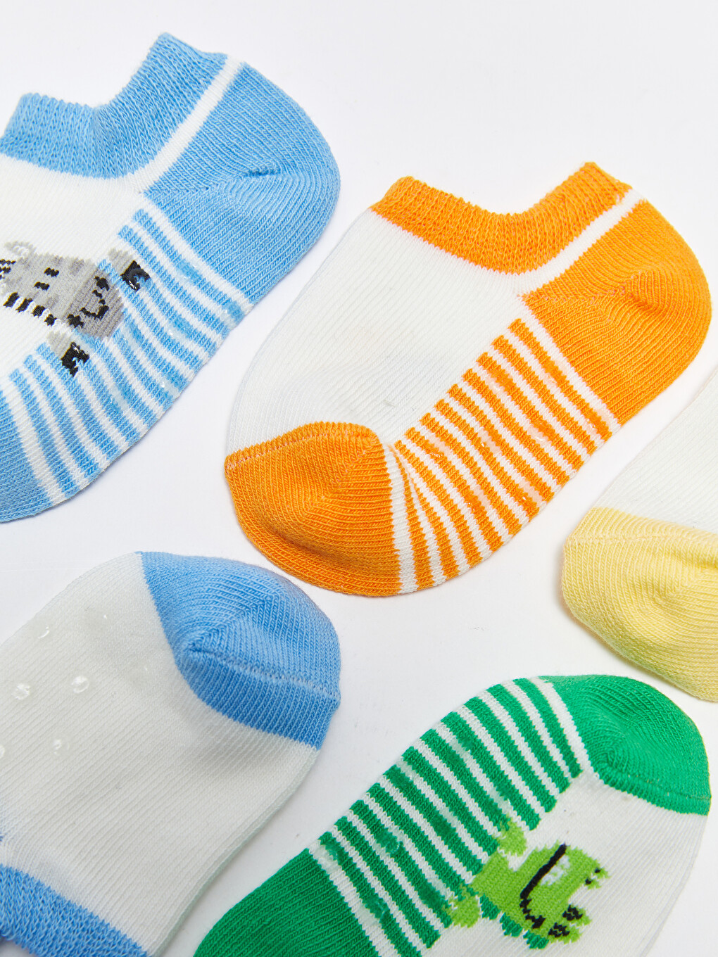 LCW baby Patterned Baby Boys Trainer Socks 5 Pack - S38637Z1-DLZ - LC ...