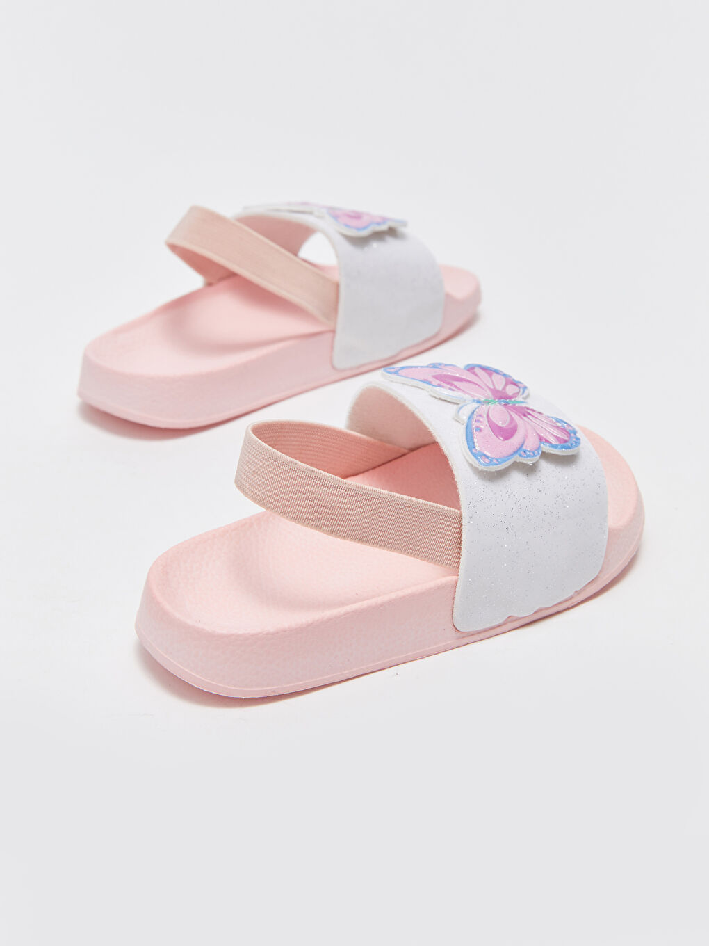 LCW STEPS Single Band Patch Detail Baby Girl Beach Slippers -S3GV35Z1 ...
