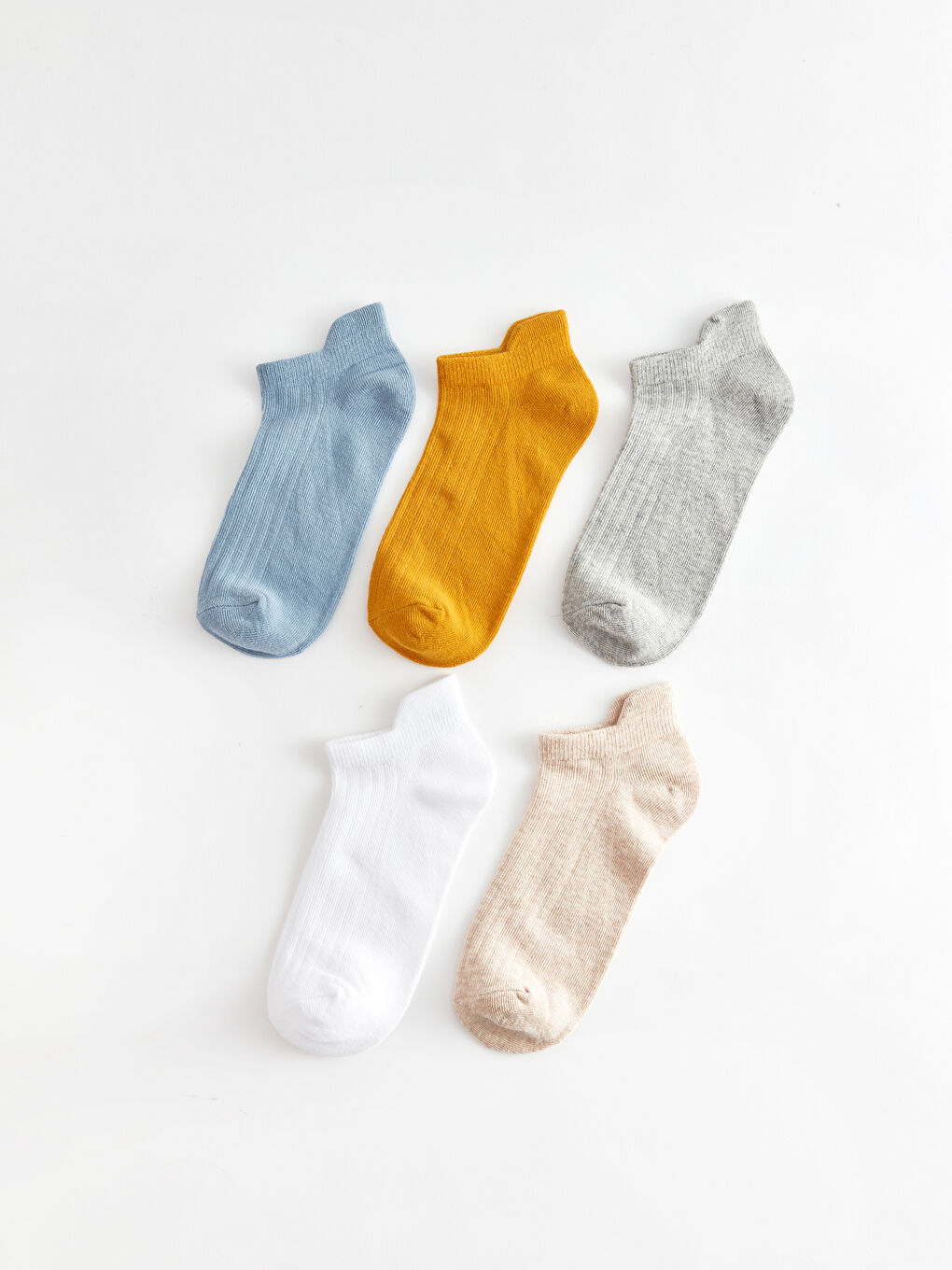 LCW Kids Basic Boys' Trainer Socks 5 Pack - S44445Z4-K00 - LC Waikiki