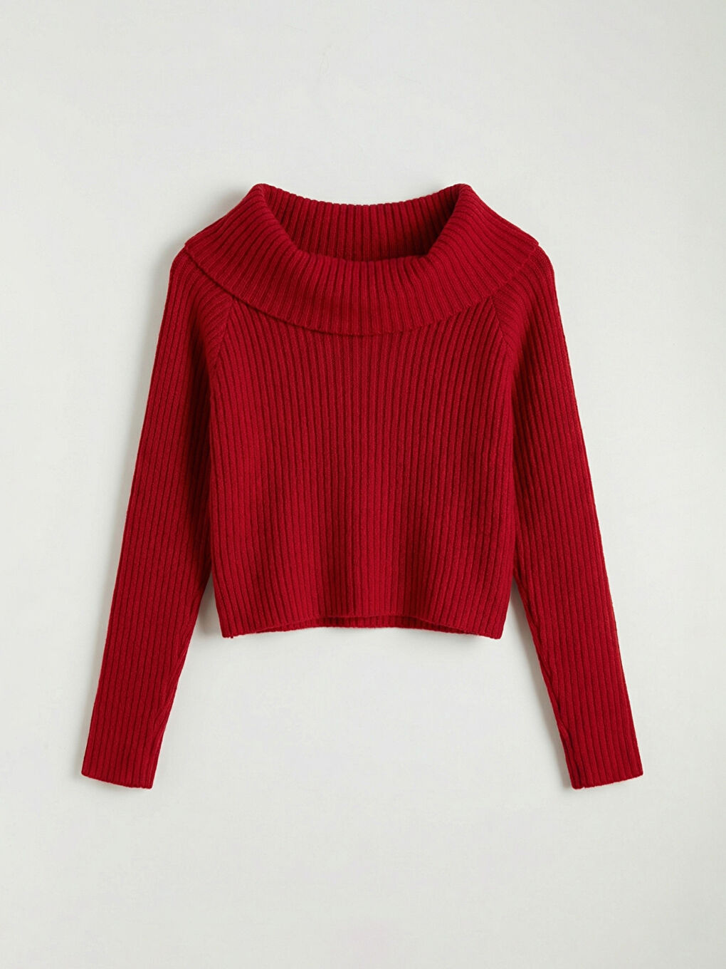 XSIDE Woman RED Sweater - W5I458Z8-VW8 - LC Waikiki