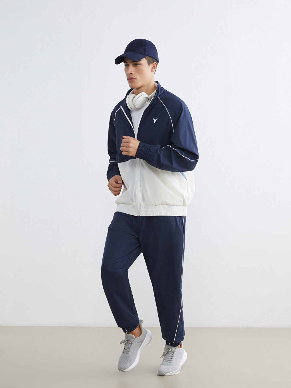 XSIDE ACTIVE Relaxed Fit Funnel Neck Men's Coat - S6I608Z8-J2Y - LC Waikiki