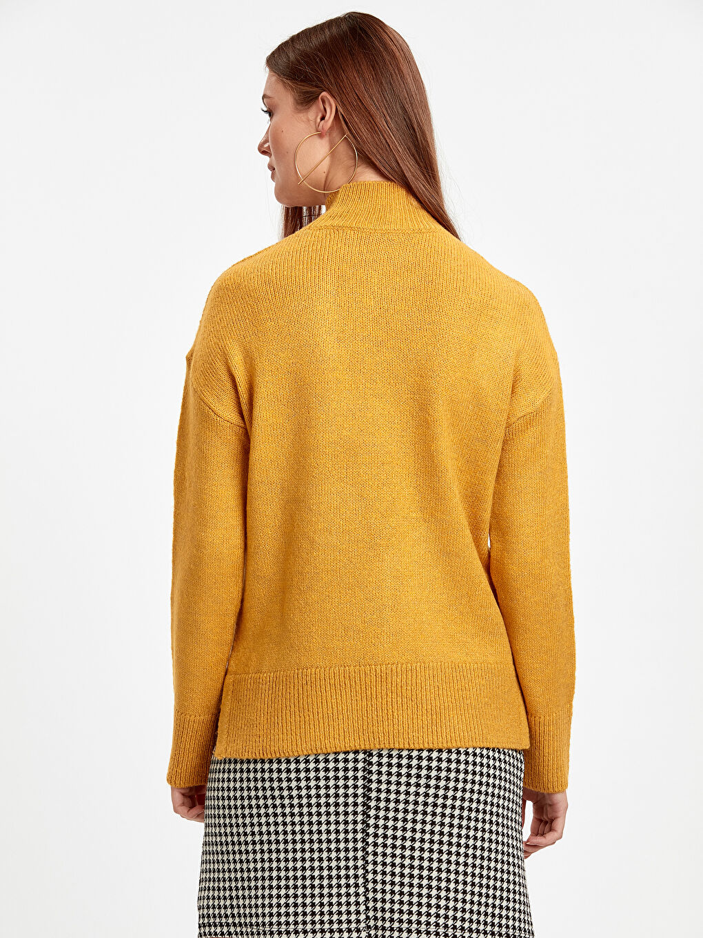 LCWAIKIKI Basic Pull-over JAUNE Femme -7K8851Z8-FLN - LC Waikiki