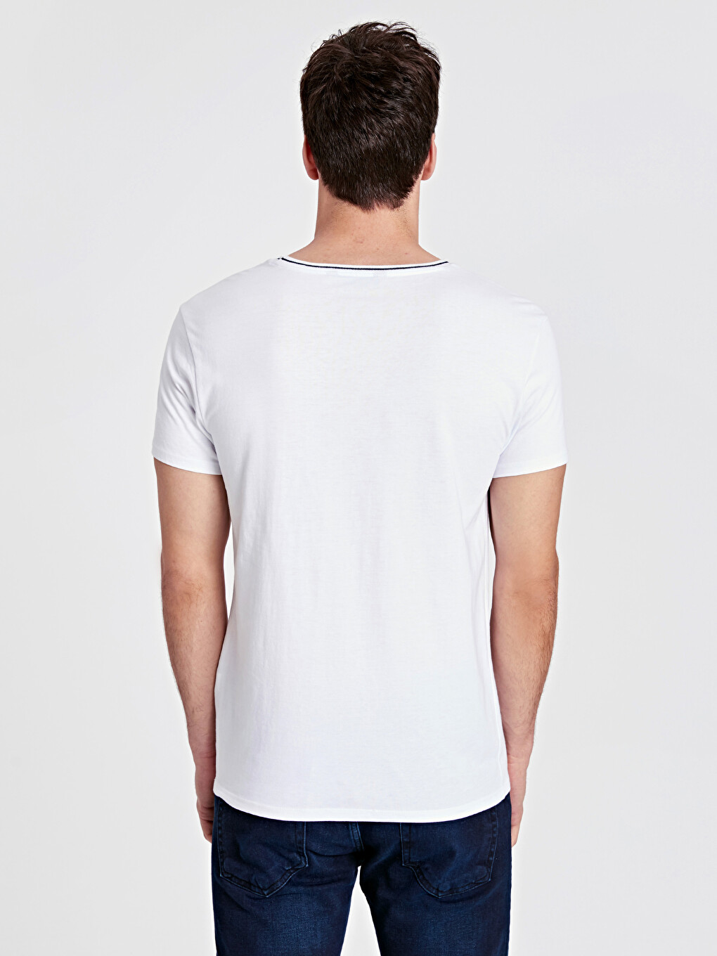 XSIDE Man WHITE T-Shirt - 8SN074Z8-E5X - LC Waikiki
