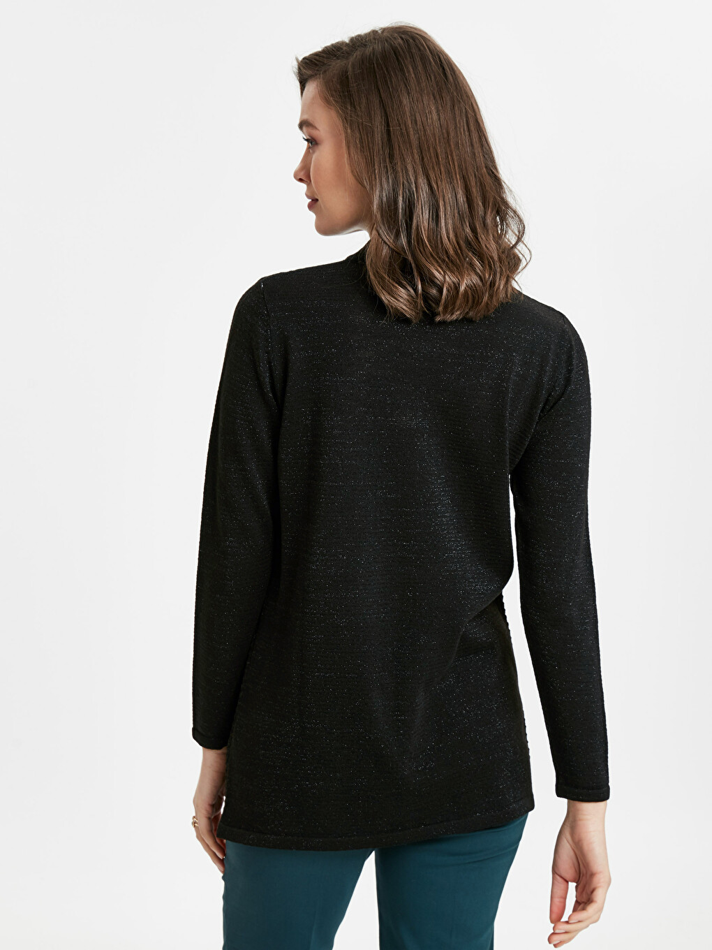 LCWAIKIKI Classic Pull-over NOIR Femme - 9SP646Z8-CVL - LC Waikiki