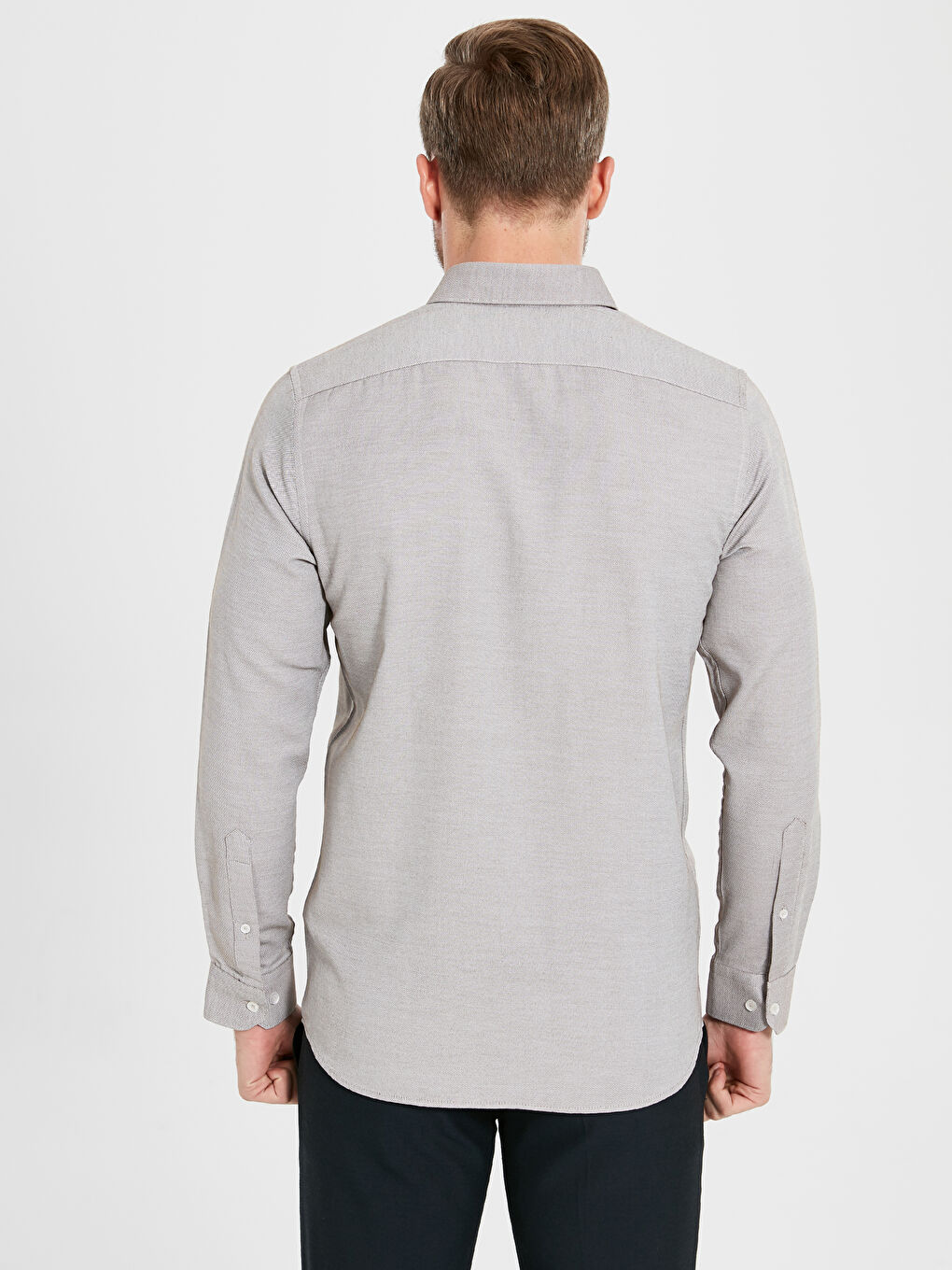 LCW BUSINESS Man BROWN Shirt - 9W0760Z8-CT9 - LC Waikiki