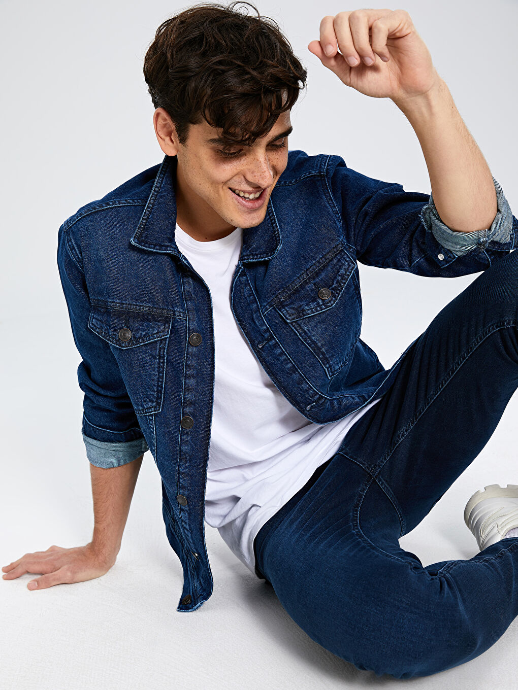 LCW Jeans Standard Fit Men's Denim Jacket -0S0269Z8-309 - LC Waikiki