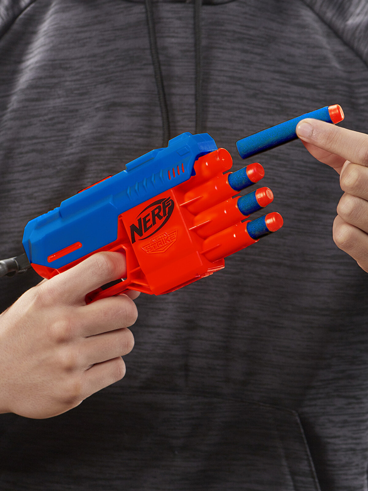 Karışık Nerf Alpha Strike Claw QS-4 Blaster - S2GQ34Z4-M0T | LCW