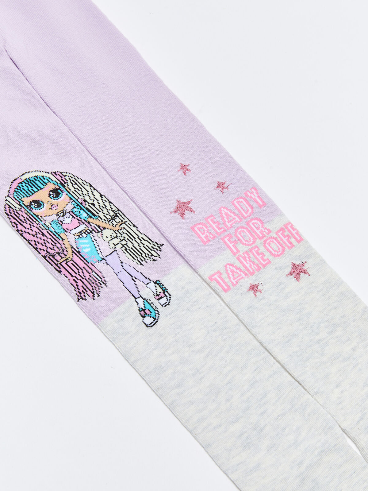 Lila LOL Surprise OMG Lisanslı Kız Çocuk Külotlu Çorap - W25433Z4-J2S | LCW