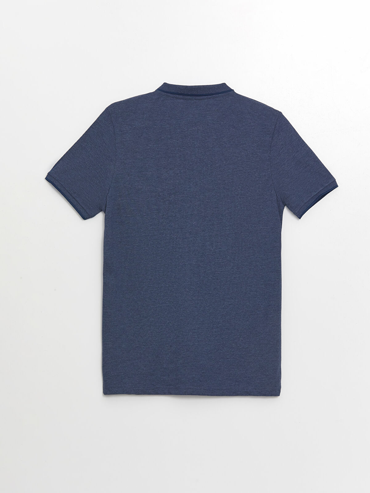 Lacivert Polo Yaka Kısa Kollu Pike Erkek Tişört - S40987Z8-F2Y | LCW