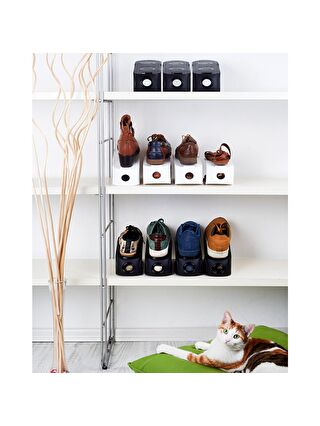 GONDOL Siyah Space Ayakkabı Rampası (G-630) 10 Adet GKH - S000344337-19351 | LCW