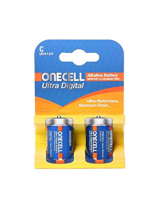 Onecell Ultra Dijital Alkalin C Boy Pil 2'li - S000204295-23173 | LCW
