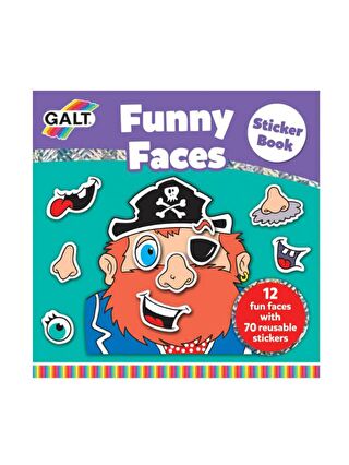 Galt Funny Faces Sticker Book 3 Yaş+ - S000136481-10231 | LCW