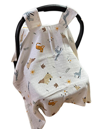 Babymol Ekru Muslin Puset Örtüsü Krem - S000292721-19966 | LCW