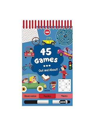 Auzou 45 Games - Out and About - S000321882-10231 | LCW