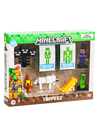 Minecraft 3D Figür Toppeez 8 li Delüks Set Model 2 PMI/MC2070 ...