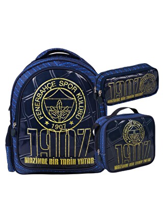 Fenerbahçe 2 Bölmeli Mazinde Bir Tarih Yatar Okul Sırt Çantası+Beslenme ...