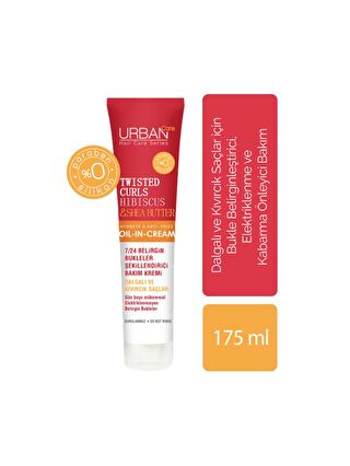 Urban Care Twisted Curls Hibiscus & Shea Butter Kıvırcık ve Dalgalı ...