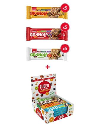 Sevilen İkili Paketi (Meyveli Bar Deneme Paketi + Granola Bar Deneme ...