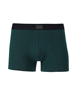 Yeşil Pamuklu Esnek Kalıp Urban Baskılı Erkek Boxer - S000141009-18194 ...