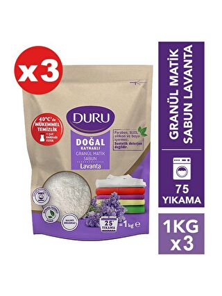 Granül Matik Sabun Lavanta 1 kg x 3 Adet - S000135430-10231 | LCW