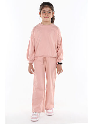Ki·ko Ki·ds Pembe Kız Çocuk Sweatshirt Eşofman 2'Li Takım - S000279713 ...