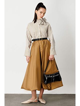 Hooop Store Kahverengi Princess Camel Balon Etek - S000234772-4557 | LCW