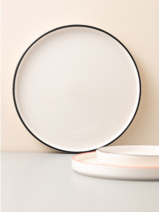 LCW HOME Flat Ceramic Plate 20 Cm - S2JO74Z8-LQJ - LC Waikiki
