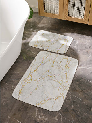 Patterned Bath Mat 2 Pack -S3HM47Z8-M0T - LC Waikiki