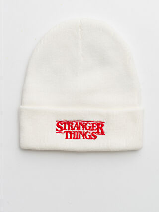 LCW ACCESSORIES Ekru Stranger Things Lisanslı Triko Bere - 0WCS13Z8-D3W ...