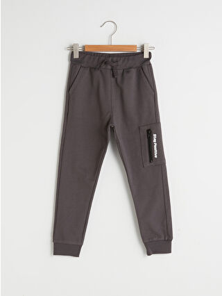 Gri Beli Lastikli Erkek Çocuk Jogger Eşofman Altı - S1CD41Z4-GXN | LCW
