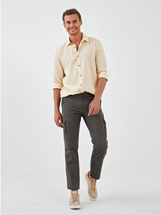 LCWAIKIKI Classic Standardni kroj Keper Muške Cargo Pantalone -W11859Z8 ...